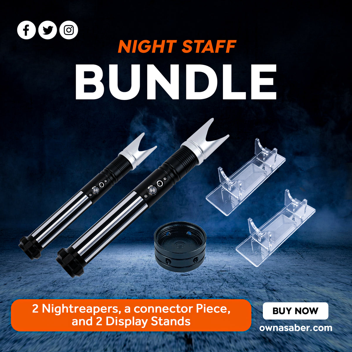Night Staff Bundle – OwnASaber